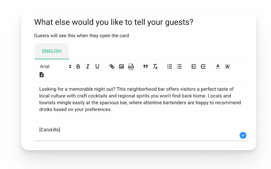Organize Hostfully Guidebook Recommendations by Location - HomeRunner